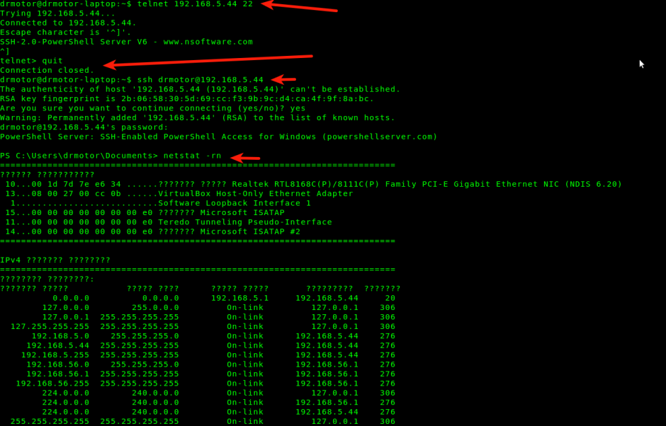 Подключение по Ssh к Windows компьютеру через интернет